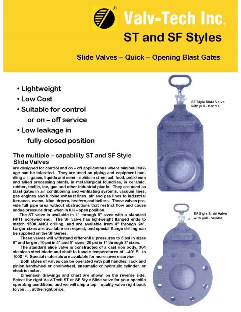 Quality Butterfly Valves | Valv-Tech Inc | Lehigh Valley PA